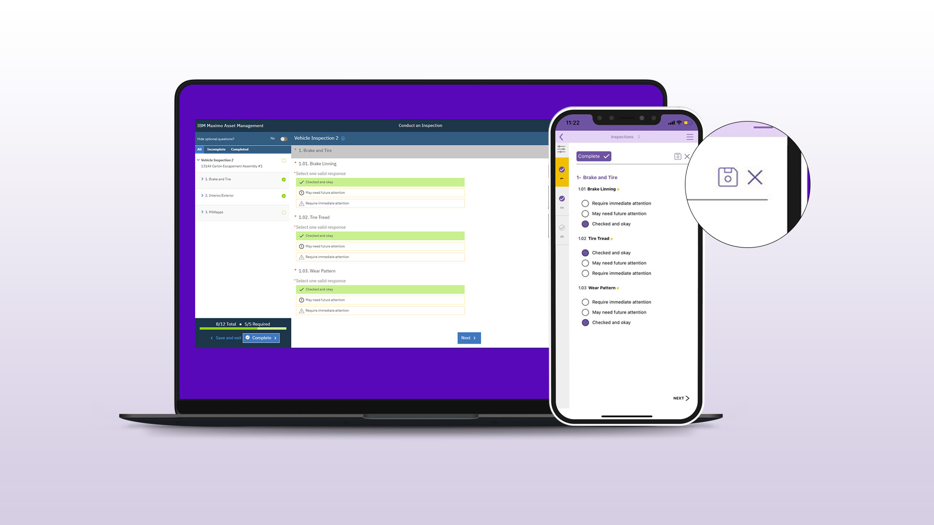 How To Conduct An Inspection With Maximo On Your Mobile Device Using Maxapps Maxapps